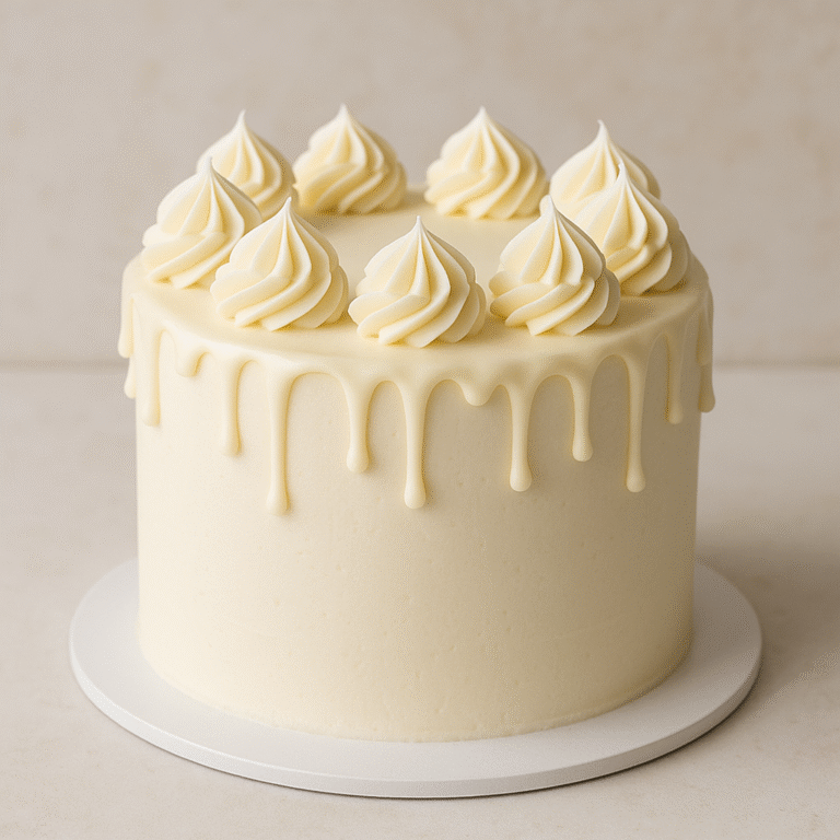 Vanilla Delight Cake – Baked Paradise